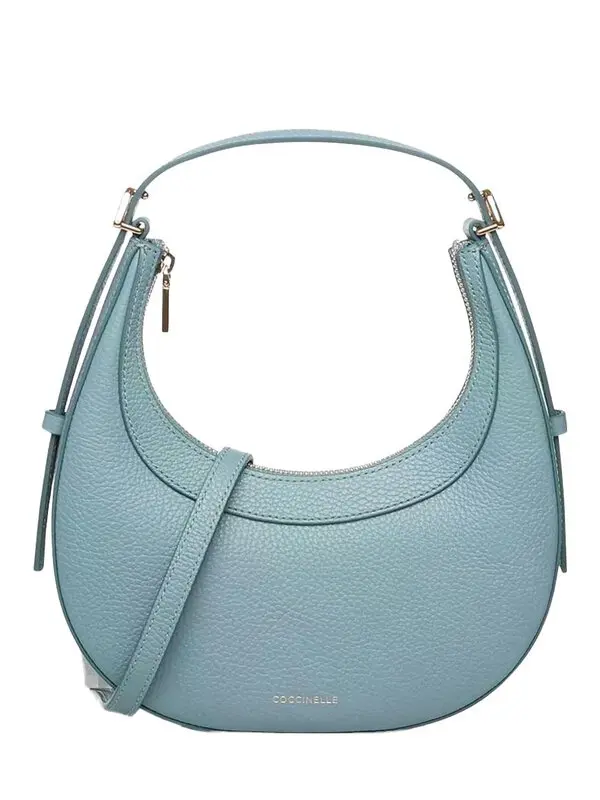 COCCINELLE Zip-fastening Leather Shoulder Bag - Blue