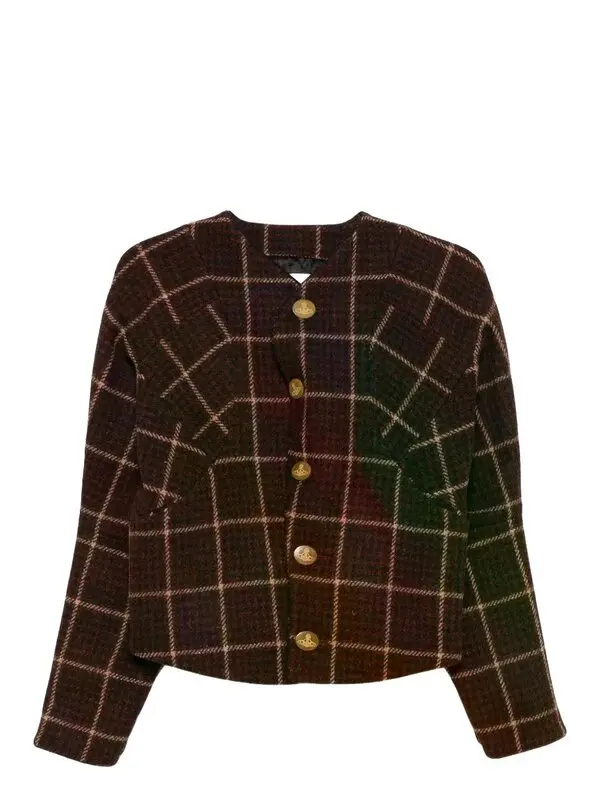 VIVIENNE WESTWOOD Pourpoint Jacket - Brown
