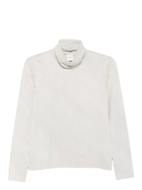 CALIBAN Roll-neck Long-sleeve Sweater - Neutrals