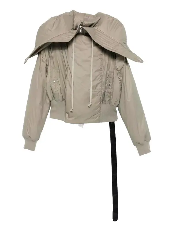 Rick Owens Zip-up Bomber Jacket - Brown