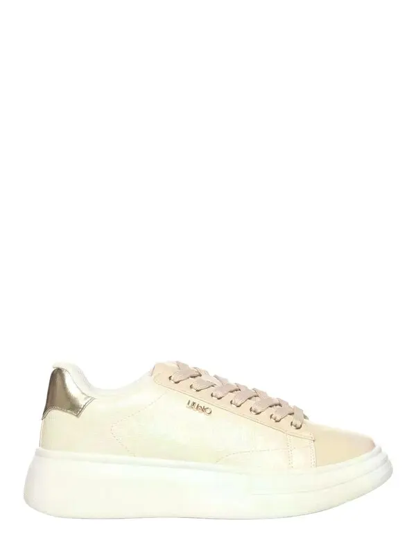 Liu Jo Lizard-effect Trainers - Neutrals