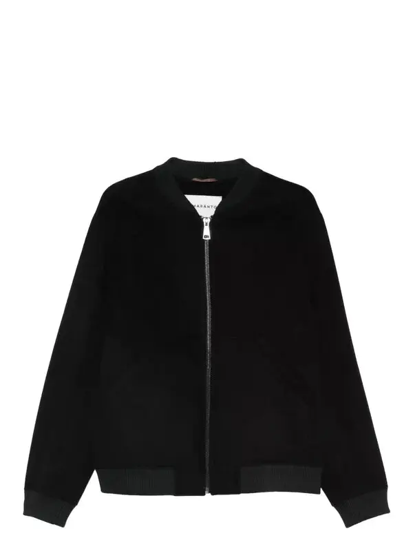 AMARANTO Zip-fastening Jacket - Black