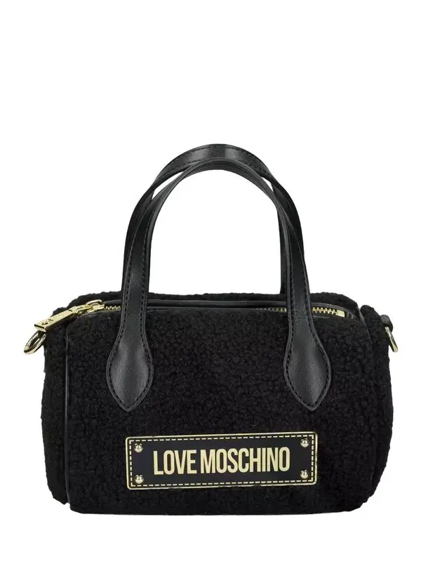 Moschino Top-handle Chain Tote Bag - Black