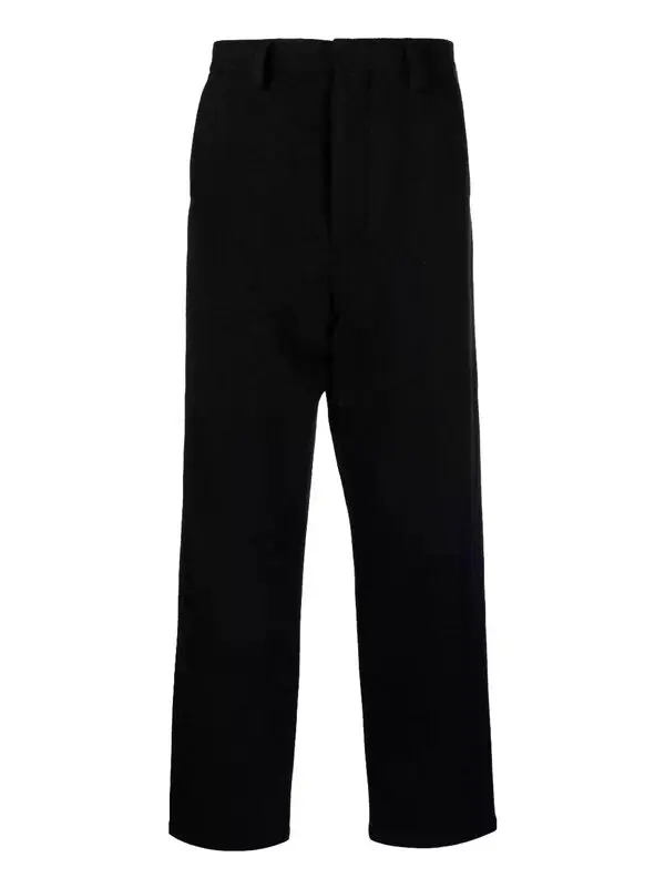 Ami High-waisted Trousers - Black