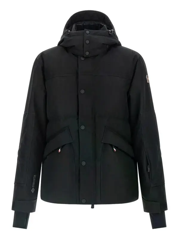 Moncler Elfin Gore-tex Hooded Down Ski Jacket - Black