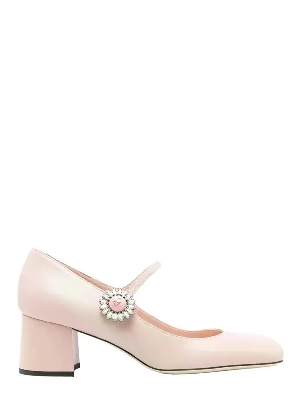Valentino Garavani 55mm Daisy Jewel Pumps - Pink