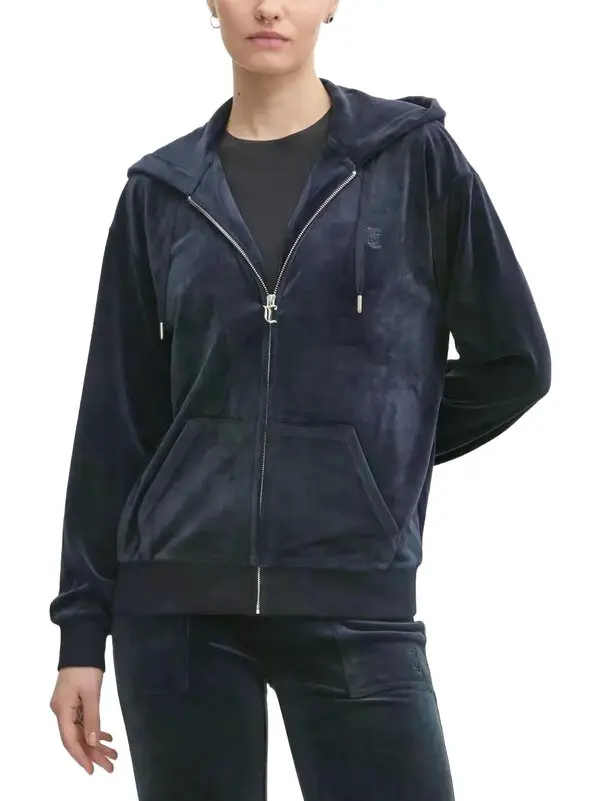 Juicy Couture Hooded Zip-up - Blue