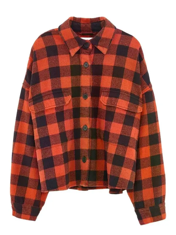 BELLEROSE Wyat Checked Shirt - Red