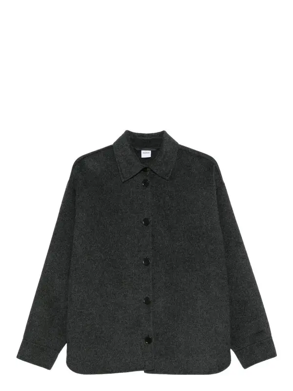 Aspesi Buttoned Wool Jacket - Grey