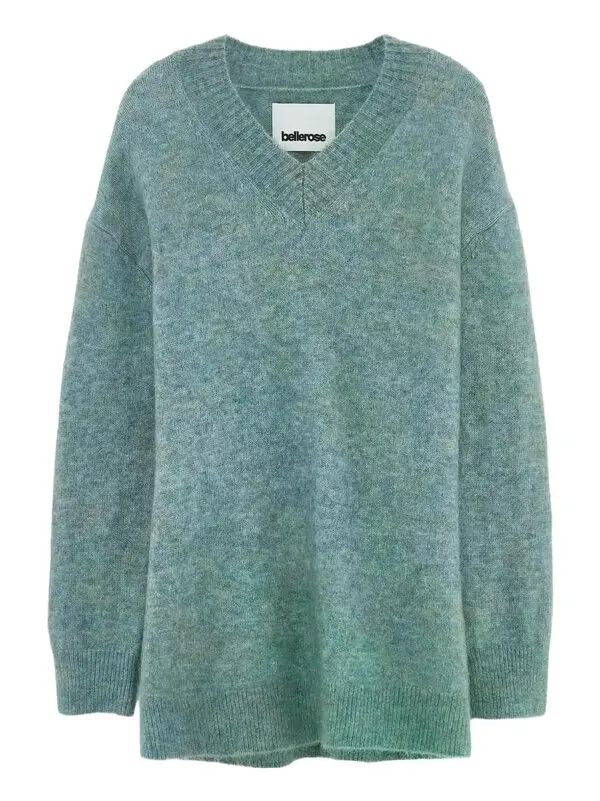 BELLEROSE Auris V-neck Sweater - Blue