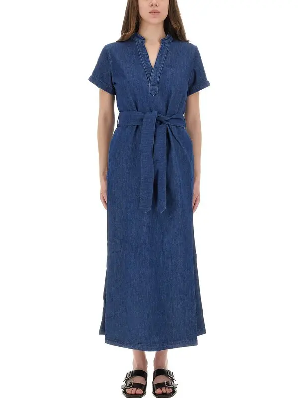 A.p.c. Annelie Shirt Dress - Denim