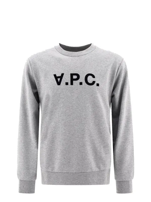 A.p.c. Standard Grand Vpc Gots Sweatshirt - Grey