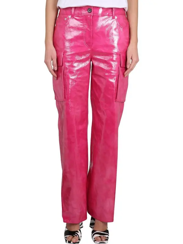STAND STUDIO Cargo Pants - Fuchsia