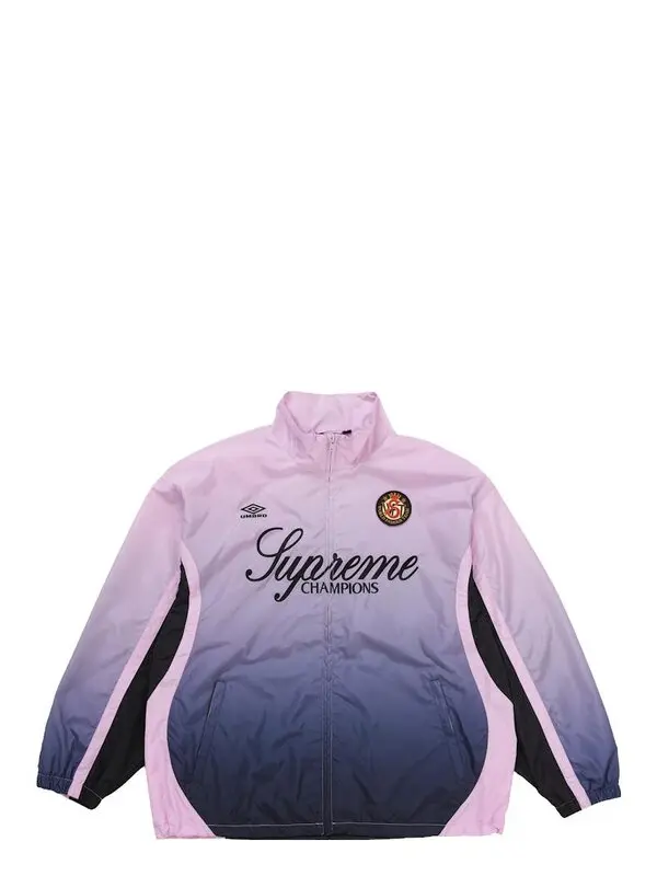 Supreme Umbro Gradient Track Jacket - Pink