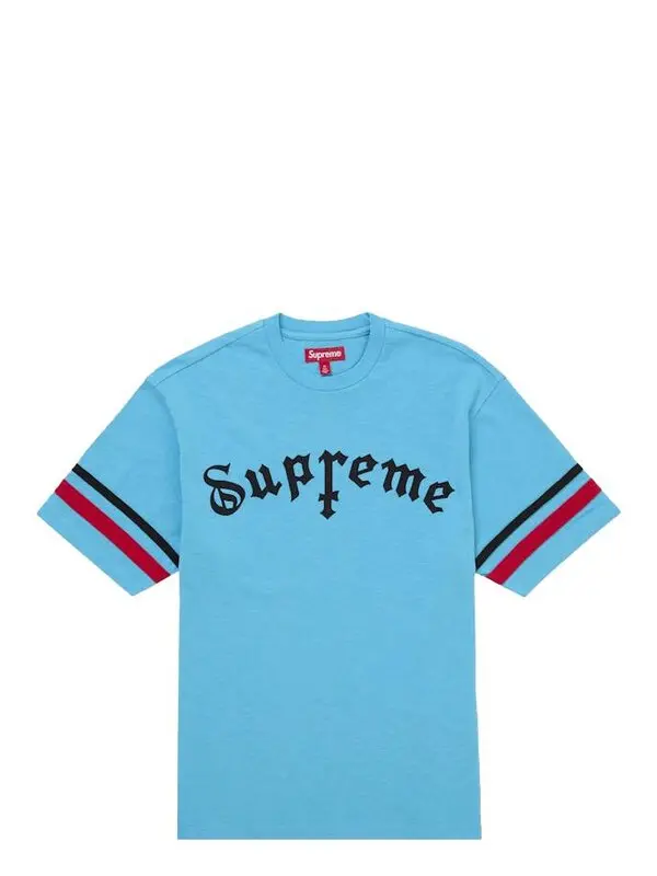 Supreme Cross Short Sleeve Top - Cyan