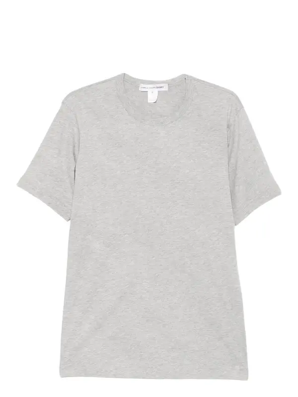 Comme Des Garçons Mélange-effect T-shirt - Grey