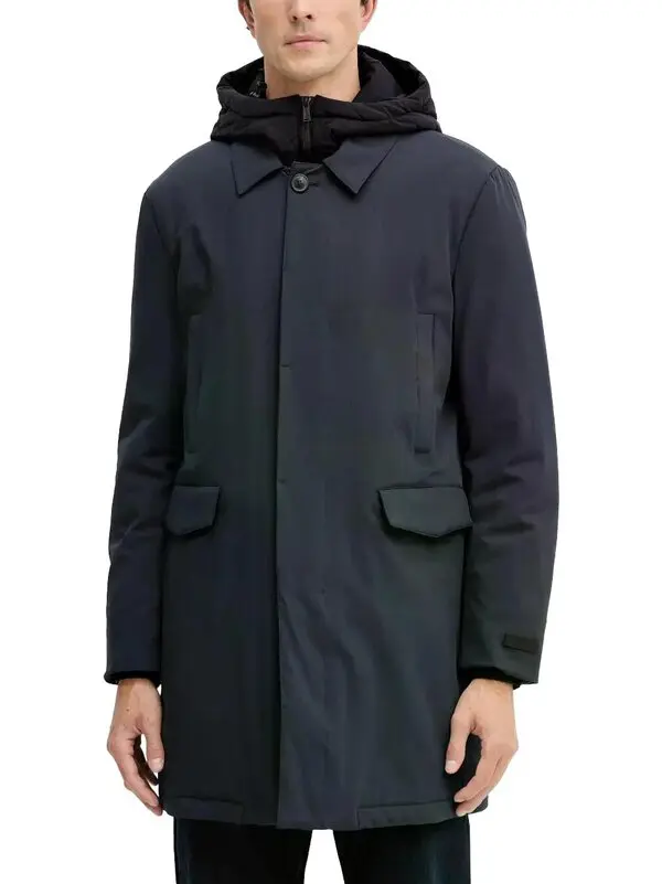 TRUSSARDI Hooded Jacket - Blue