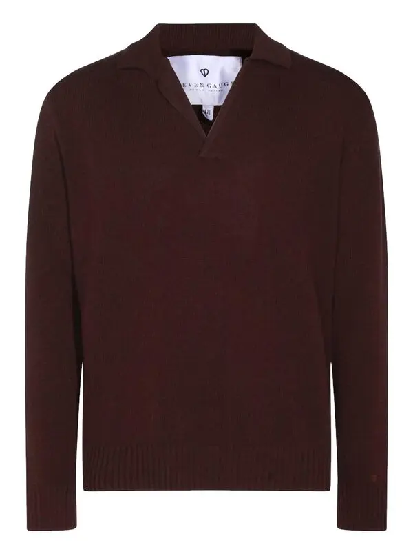 SEVEN GAUGE Wool Knitwear - Brown