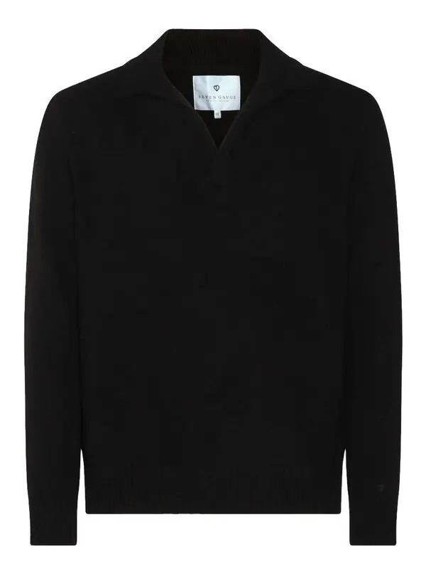 SEVEN GAUGE Wool Knitwear - Black