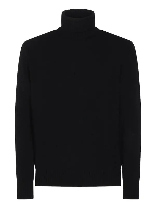 SEVEN GAUGE Wool Knitwear - Black