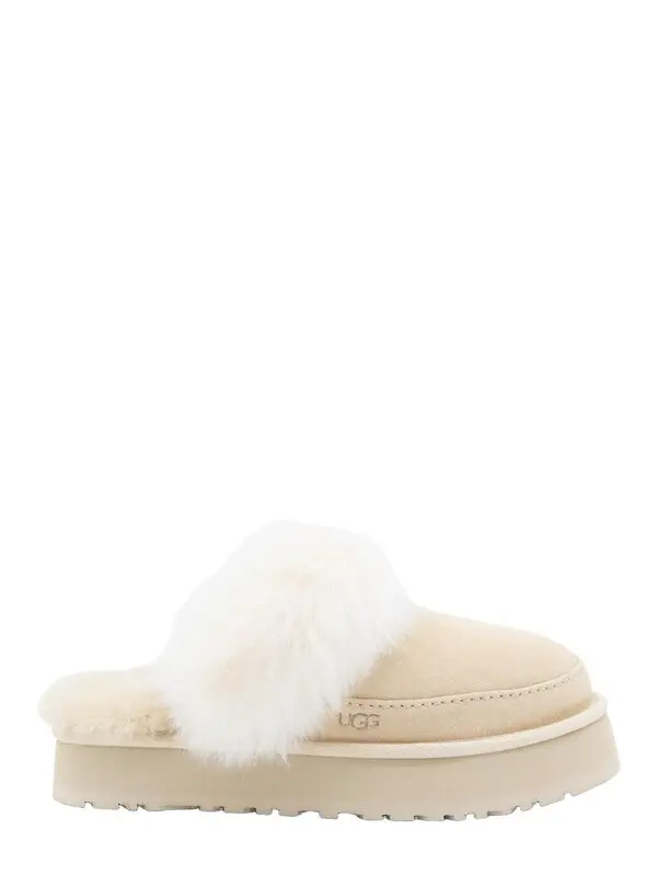 UGG Leather Disquette Chalet Flats - Sandcastle