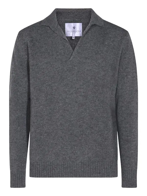 SEVEN GAUGE Wool Knitwear - Grey