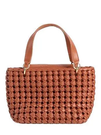 THEMOIRE Tote Bag With Detachable Strap - Brown