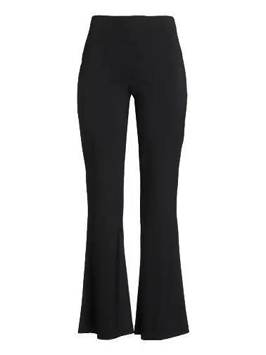 Malìparmi Flared Synthetic Jersey Pants - Black