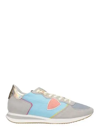 Philippe Model Sky Soft Leather Sneakers - Blue