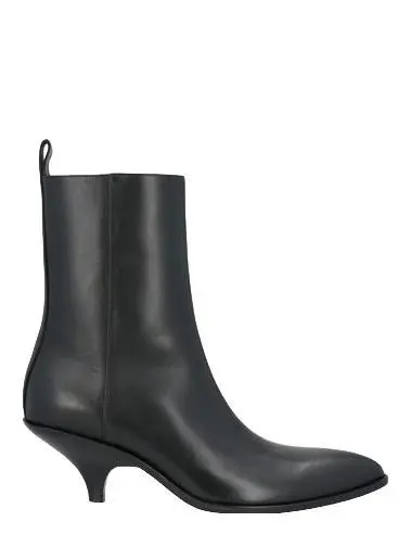 Bally Calfskin Ankle Boots - Black