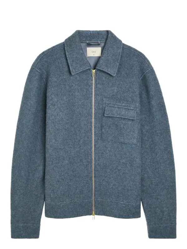 CHE Oaxaca Wool-blend Jacket - Blue