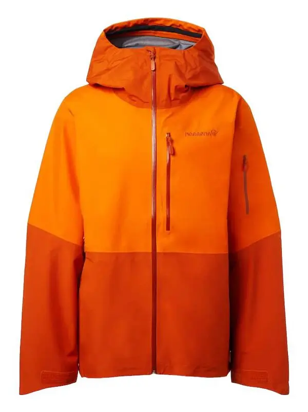NORRONA Norrøna Lofoten Hooded Ski Jacket - Orange
