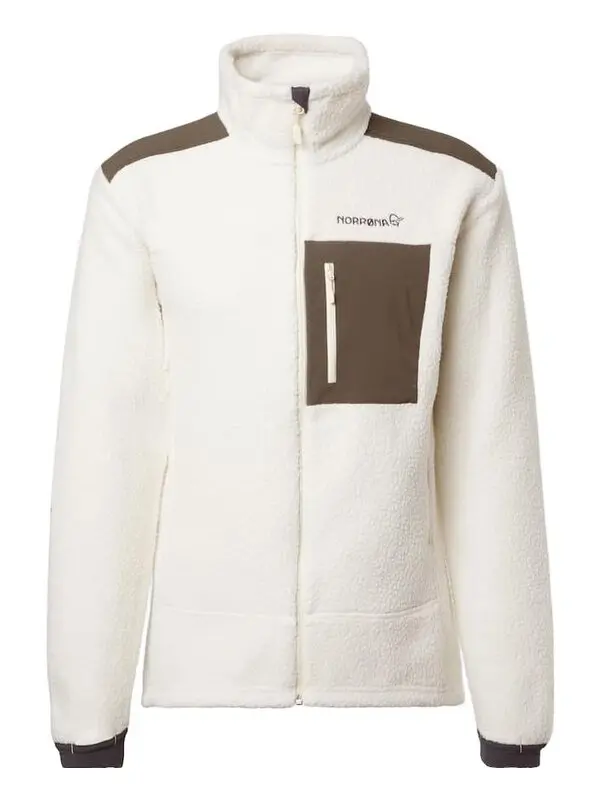 NORRONA Norrøna Trollveggen Fleece Jacket - White
