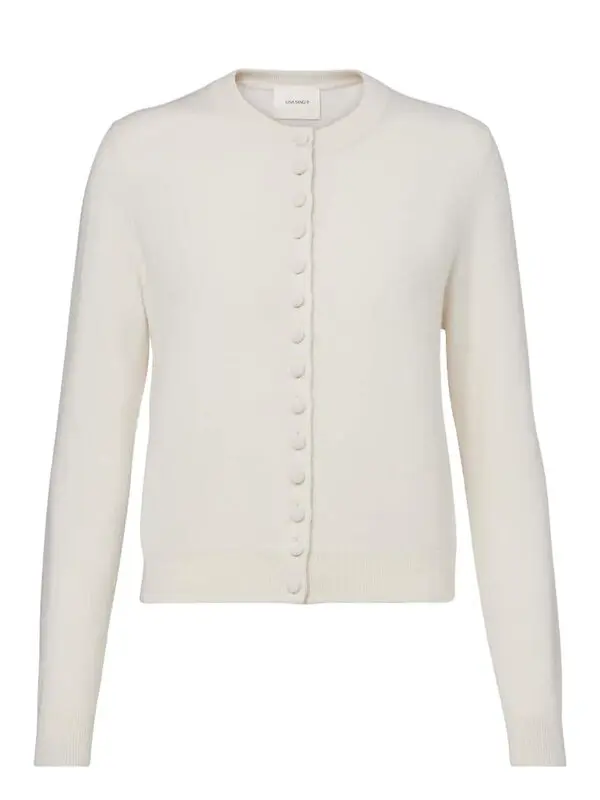 LISA YANG Wilona Cashmere Cardigan - White