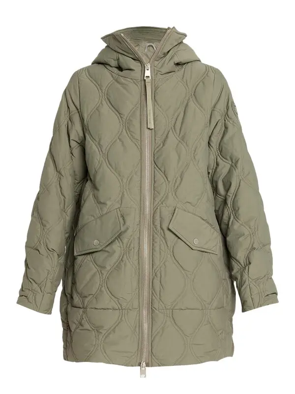 Canada Goose Alessia Hooded Down Quilted Coat - Sagebrush