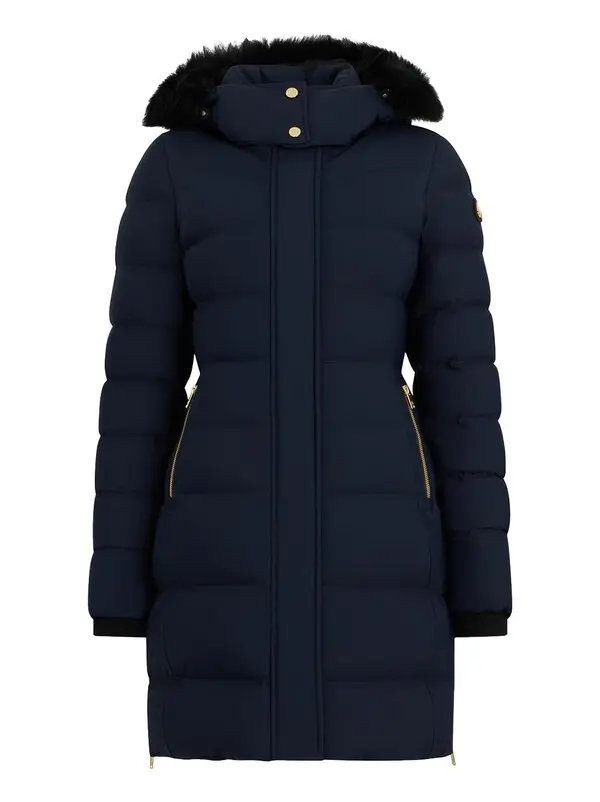 Moose Knuckles Watershed 3 Down Parka - Navy Wblk