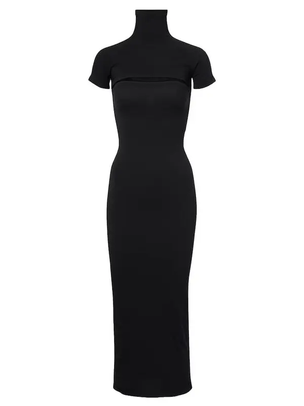 Alaïa Cutout Maxi Dress - Black