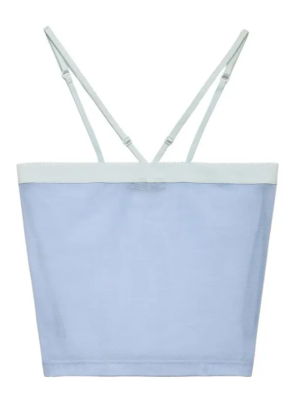Prada Tulle Top - Light Blue