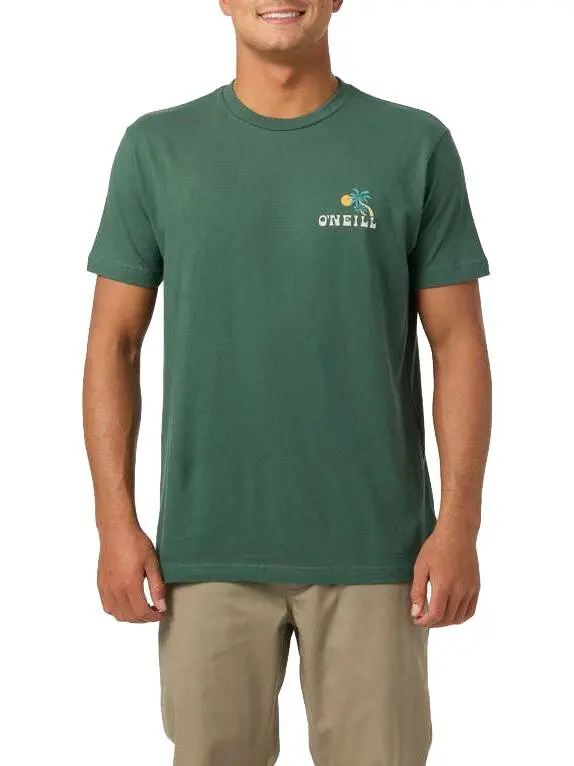 O'Neill Castaway Graphic T-shirt - Cilantro