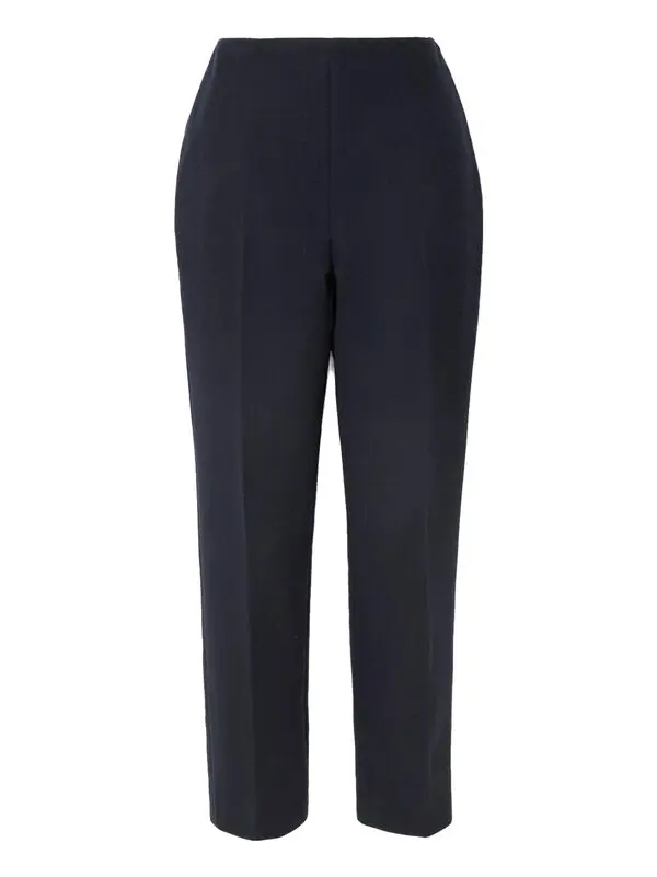 Loro Piana Ralph Pleated Cashmere Straight-leg Pants - Blue