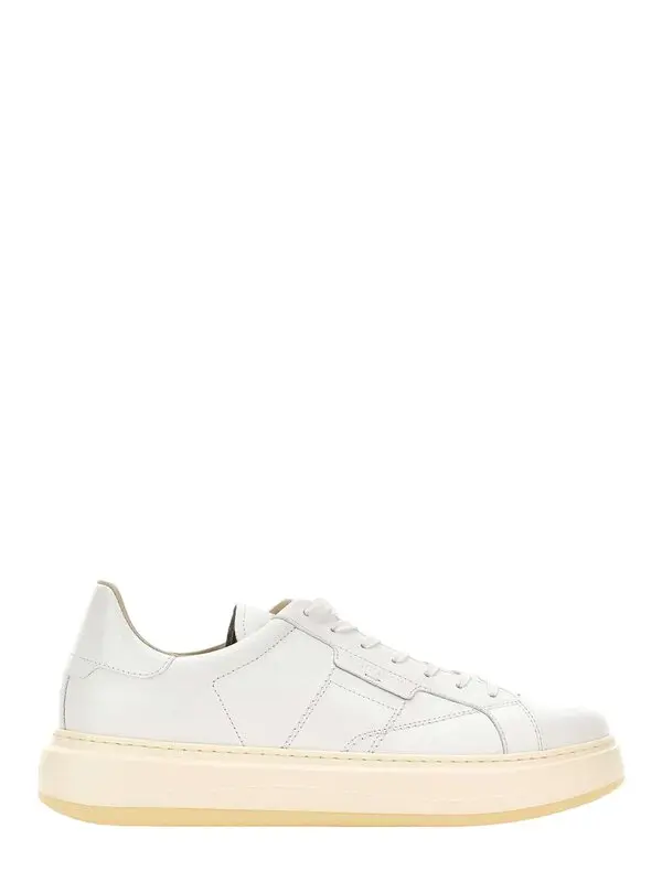 Woolrich Leather Sneakers - White