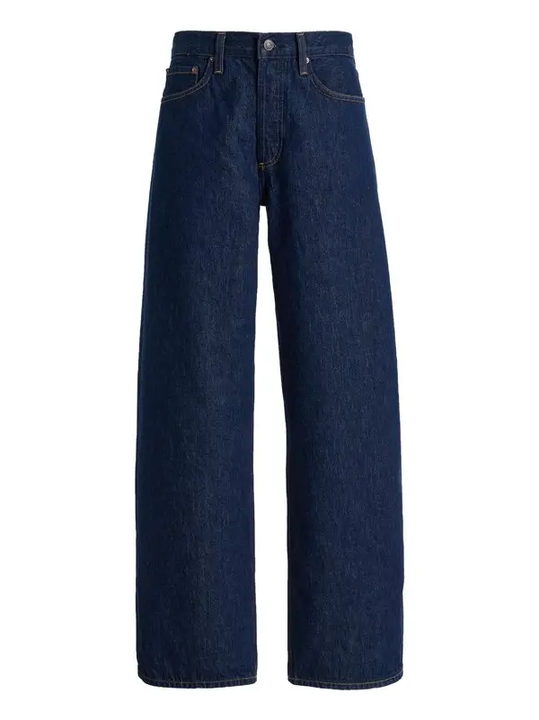 AGOLDE Arc Rigid Bow-leg Jeans - Dark Wash