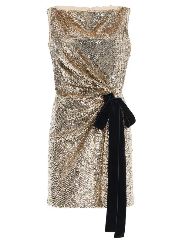 Simkhai Exclusive Felicity Mini Dress - Gold
