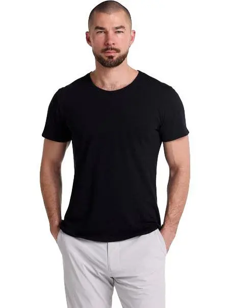 BLANCO CLOTHING Scoop T-shirt Supima - Black