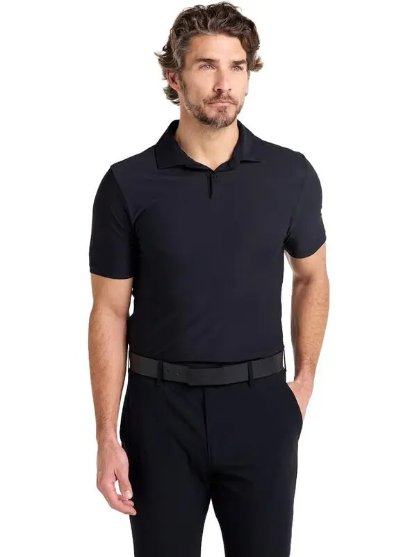 BLANCO CLOTHING Golf Polo Sport - Black