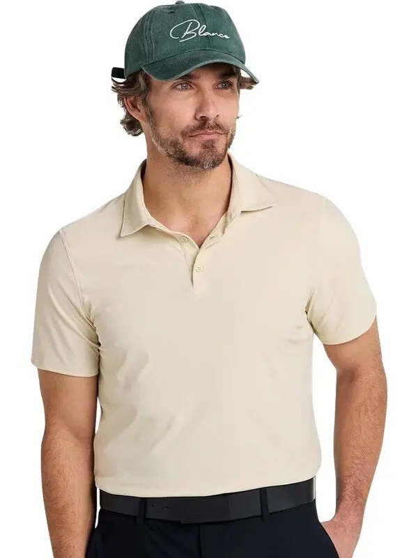 BLANCO CLOTHING Golf Polo Classic - Wheat