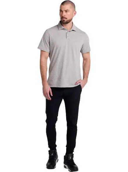 BLANCO CLOTHING Perfect Polo Supima - Heather Grey