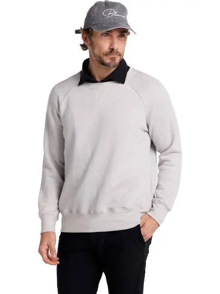BLANCO CLOTHING Raglan Sleeve Sweater - Aluminum