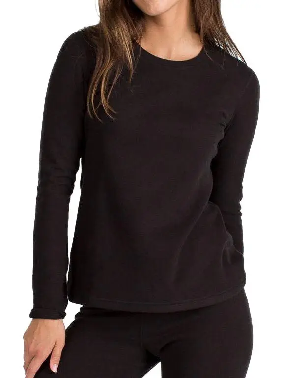 WATSON'S Xt Heat Long Sleeve Thermal Crew - Black