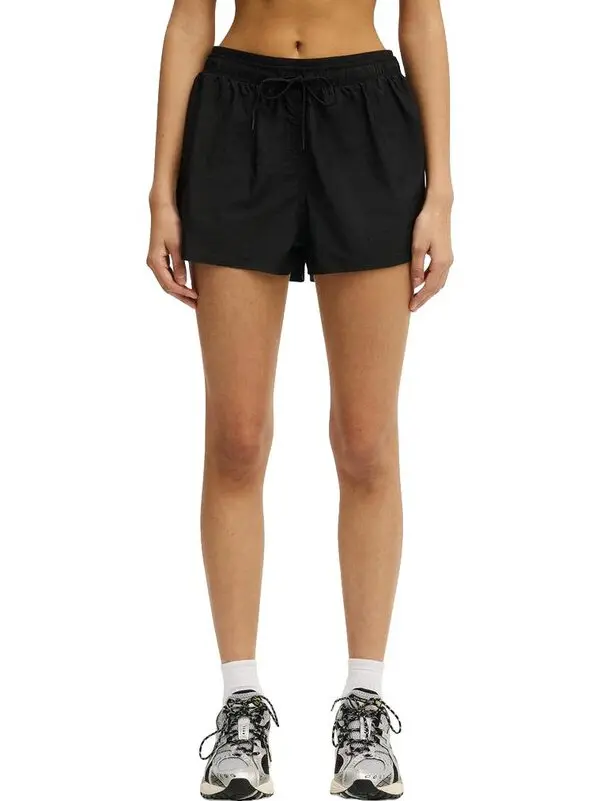 Cotton:on Active Retro Run Short - Black